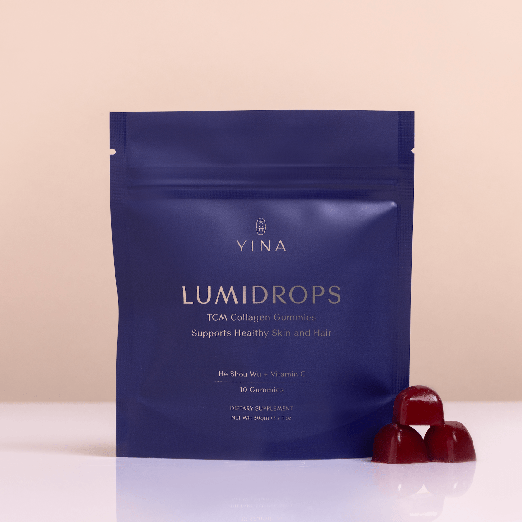 LUMIDROPS Collagen Gummies - For skin, hair, and energy. – YINA